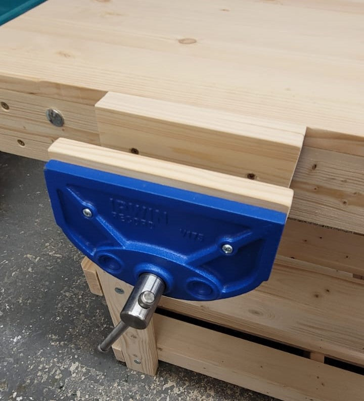 Installed - 7" WOODWORKING VICE (Medium duty ) – Greenfields Wood Store